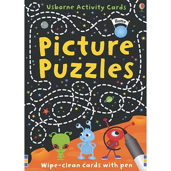 【】Picture Puzzles [With Marker]