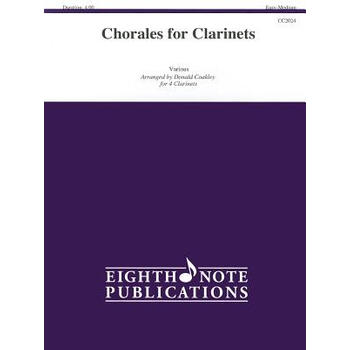 【】Chorales for Clarinets,