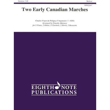 【】Two Early Canadian Marches: Score &