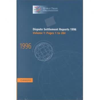 Dispute Settlement Reports 1996