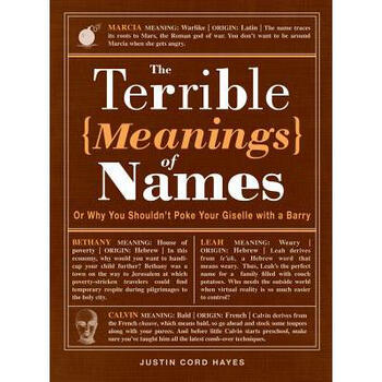 The Terrible Meanings of Names: Or Why You S...