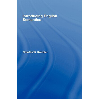 【】Introducing English Semantics