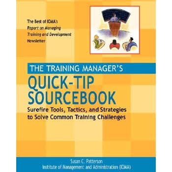【】The Training Manager'S Quick-Tip