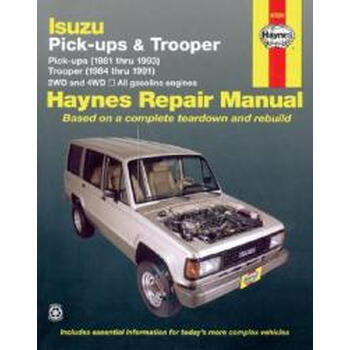 【】Isuzu Pickups & Trooper:
