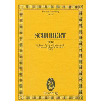 【】Schubert Trio: For Piano, Violin and