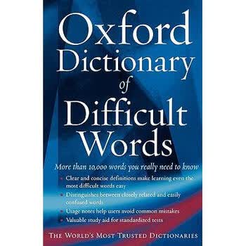 The Oxford Dictionary of Difficult Words
