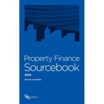 PROPERTY FINANCE SOURCEBOOK 5E