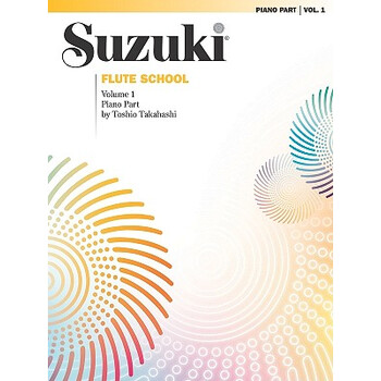 【】Suzuki Flute School, Volume 1: Piano