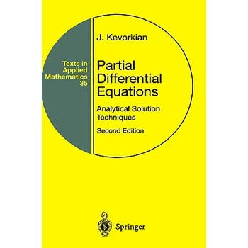 【】Partial Differential Equations: