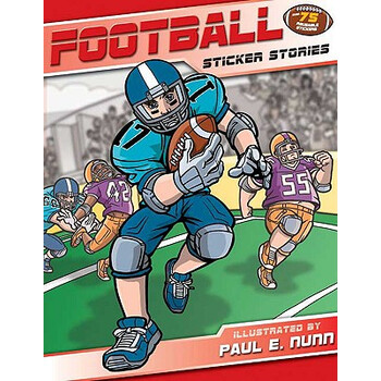 【】Football [With Stickers]
