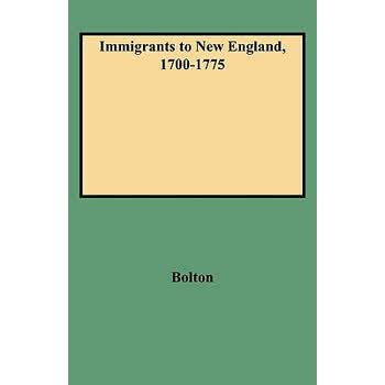 【】Immigrants to New England,