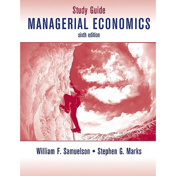 【】Managerial Economics
