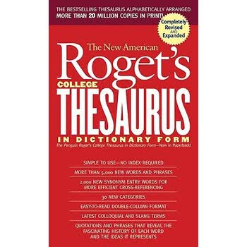 【】The New American Roget's Colleg