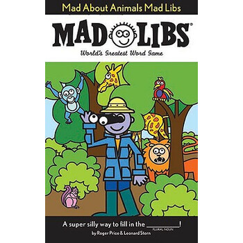 【】Mad about Animals Mad Libs