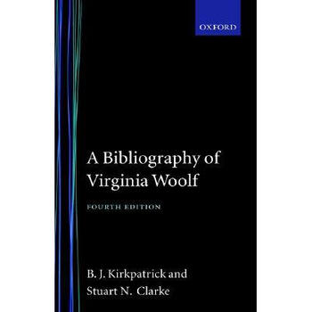 A Bibliography of Virginia Woolf