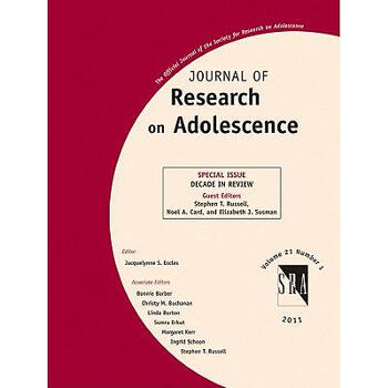 Journal Of Research On Adolescence - Decade ...