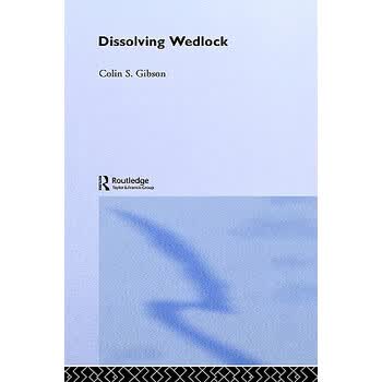 【】Dissolving Wedlock