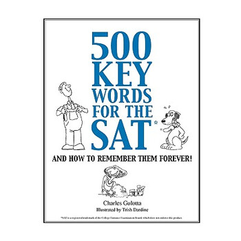 【】500 Key Words for the SAT