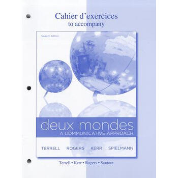 【】Wblm for Deux Mondes (Cah