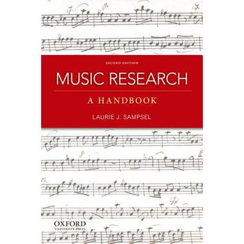 【】Music Research: A Handbook
