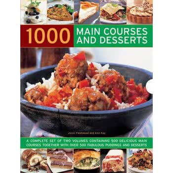 【】1000 Main Courses and Desserts: 500 Main