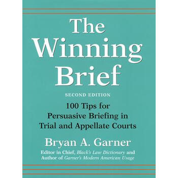 【】The Winning Brief: 100 Tips fo