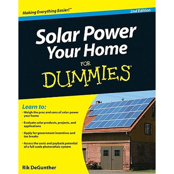 【】Solar Power Your Home For Dummies, 2N