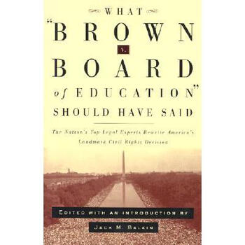 What Brown V. Board of Education Should Have...