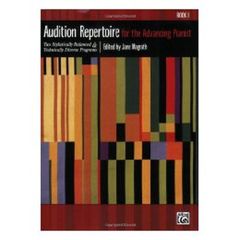 【】Audition Repertoire for the Advancing