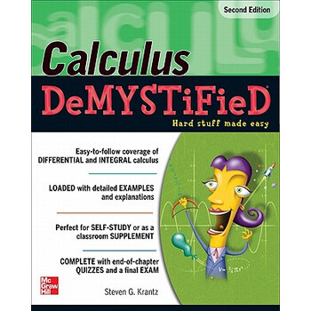 【】Calculus DeMYSTiFieD