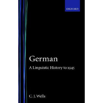 【】German: A Linguistic History