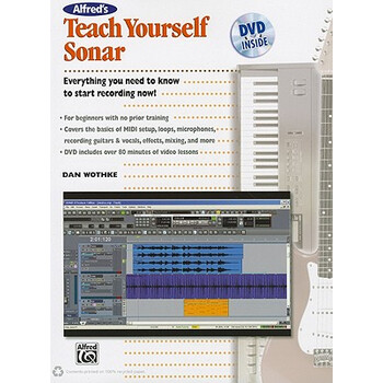 【】Alfred's Teach Yourself Sonar: