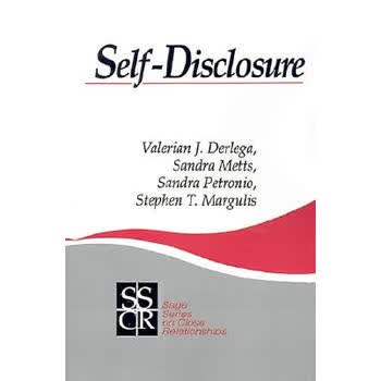 【】Self-Disclosure