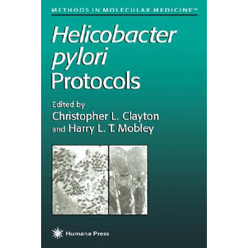 【】Helicobacter Pylori Protocols