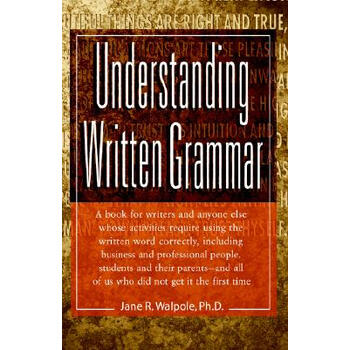 【】Understanding Written Grammar
