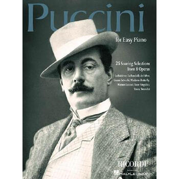 【】Puccini for Easy Piano