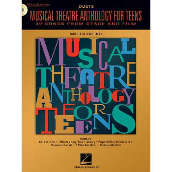 【】Musical Theatre Anthology for Teens,