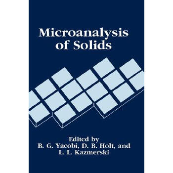 【】Microanalysis of Solids