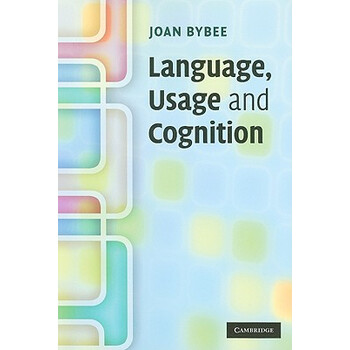 【】Language, Usage and Cognition