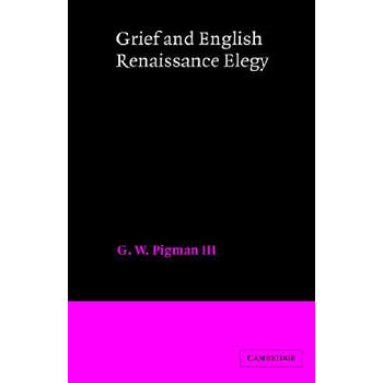 【】Grief and English Renaissanc
