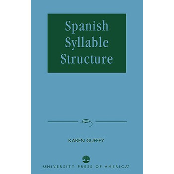【】Spanish Syllable Structure
