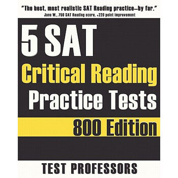 【】5 SAT Critical Reading Practic