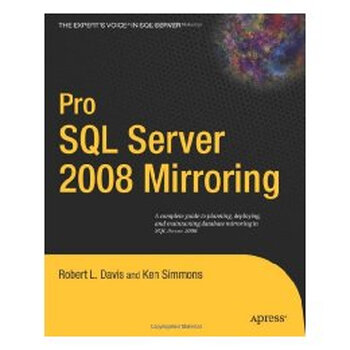 【】Pro SQL Server 2008 Mirroring