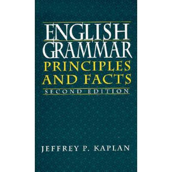 English Grammar: Principles and Facts