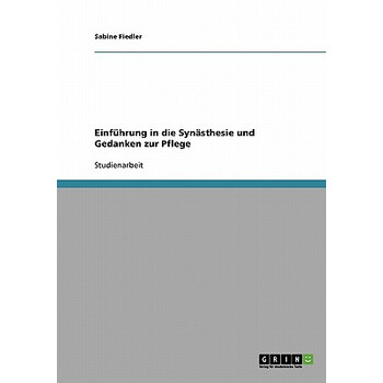 【】Einf Hrung in Die Syn Sthesie U