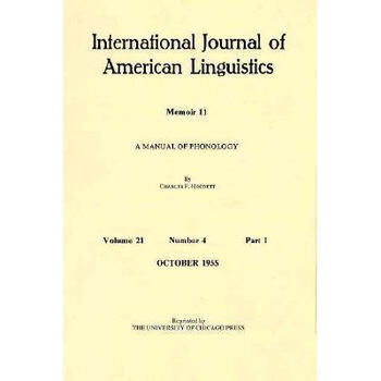 A Manual of Phonology