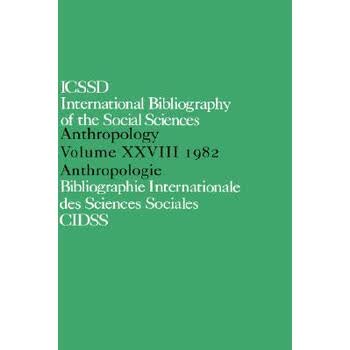 【】Ibss: Anthropology: 1982 Vol 28