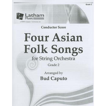 【】Four Asian Folk Songs for String