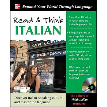 【】Read and Think Italian [With CD]