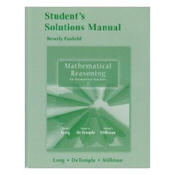 【】Student Solutions Manual for